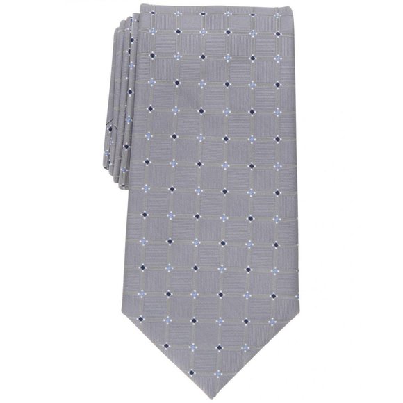 Club Room | Accessories | Nwt Club Room Mens Wayne Grid Tie Crc1407 One ...